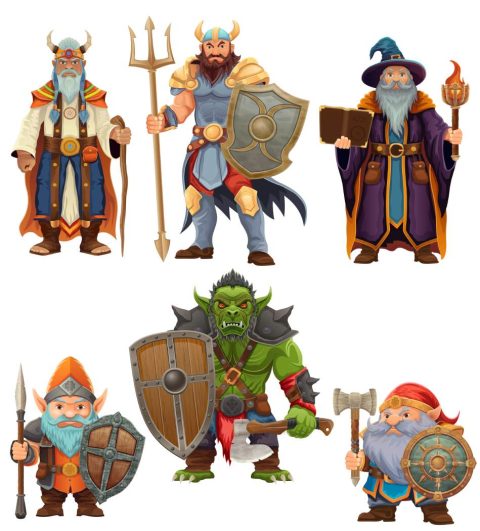 Character Classes and Archetypes in Fantasy RPGs | Dungeon Lords®